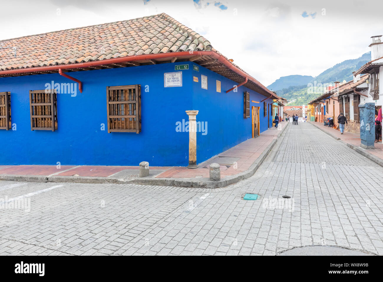 Typical colonial houses hi-res stock photography and images - Alamy