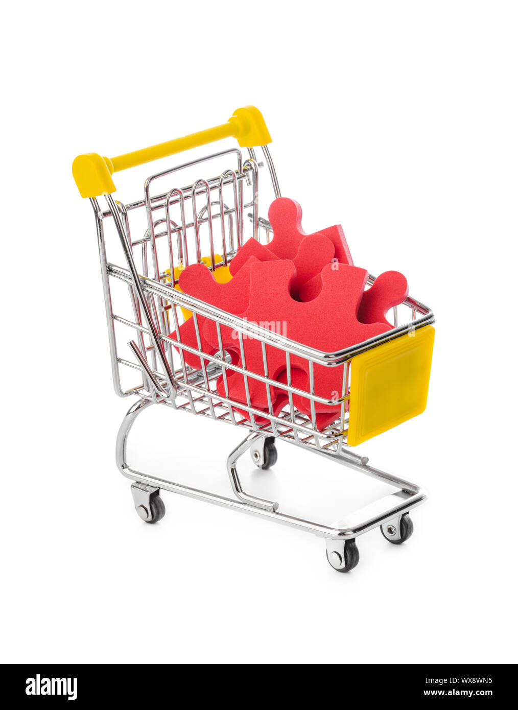 Business strategy shopping cart Cut Out Stock Images & Pictures - Alamy