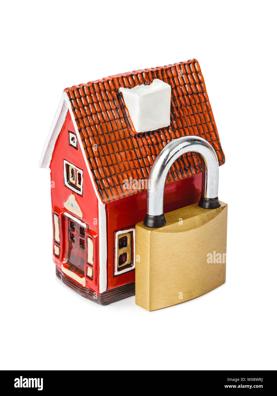 House and lock Stock Photo - Alamy