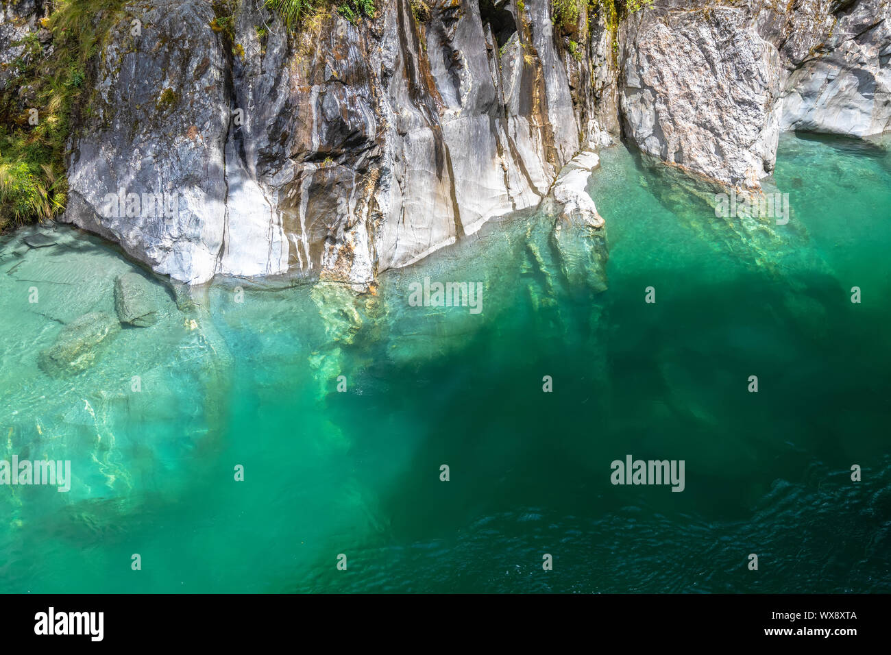 Haast River Landsborough Valley New Zealand Stock Photo - Alamy