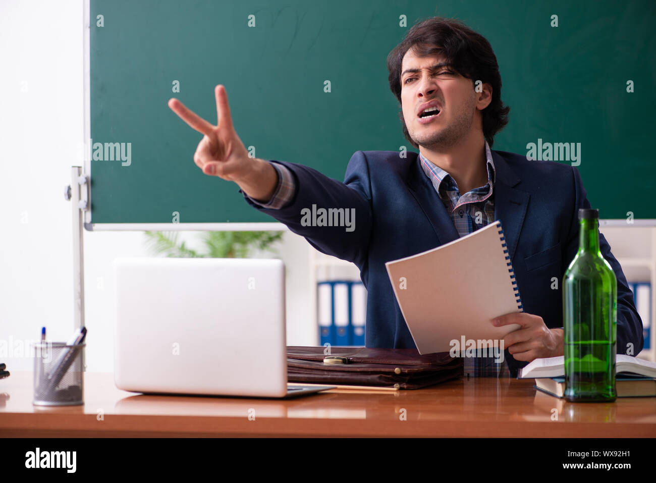 Angry Black Teacher