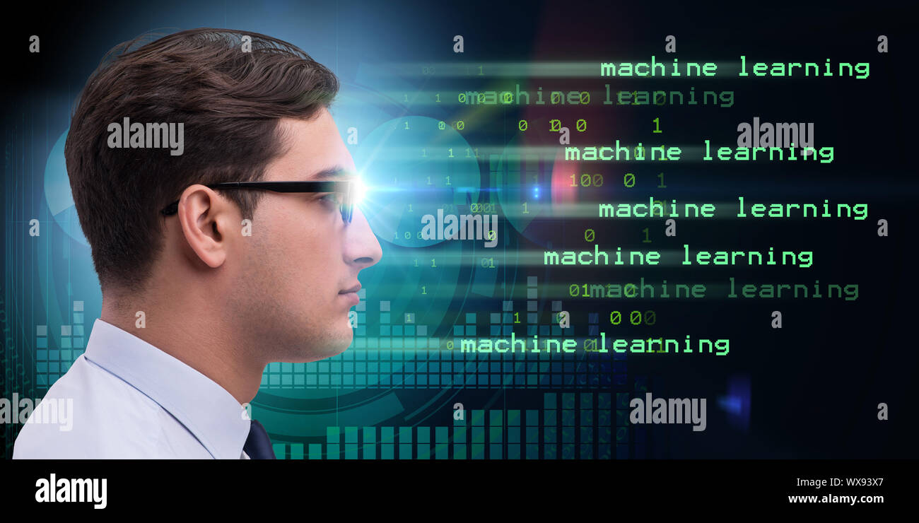 Cognitive computing and machine learning concept Stock Photo - Alamy