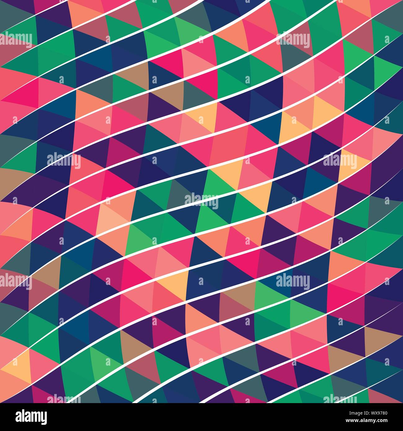 Red triangle wallpaper hi-res stock photography and images - Alamy