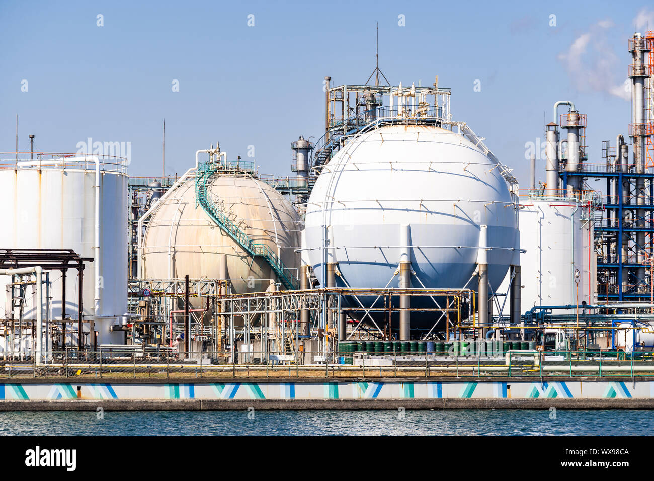 Chemical Factory plant Stock Photo - Alamy