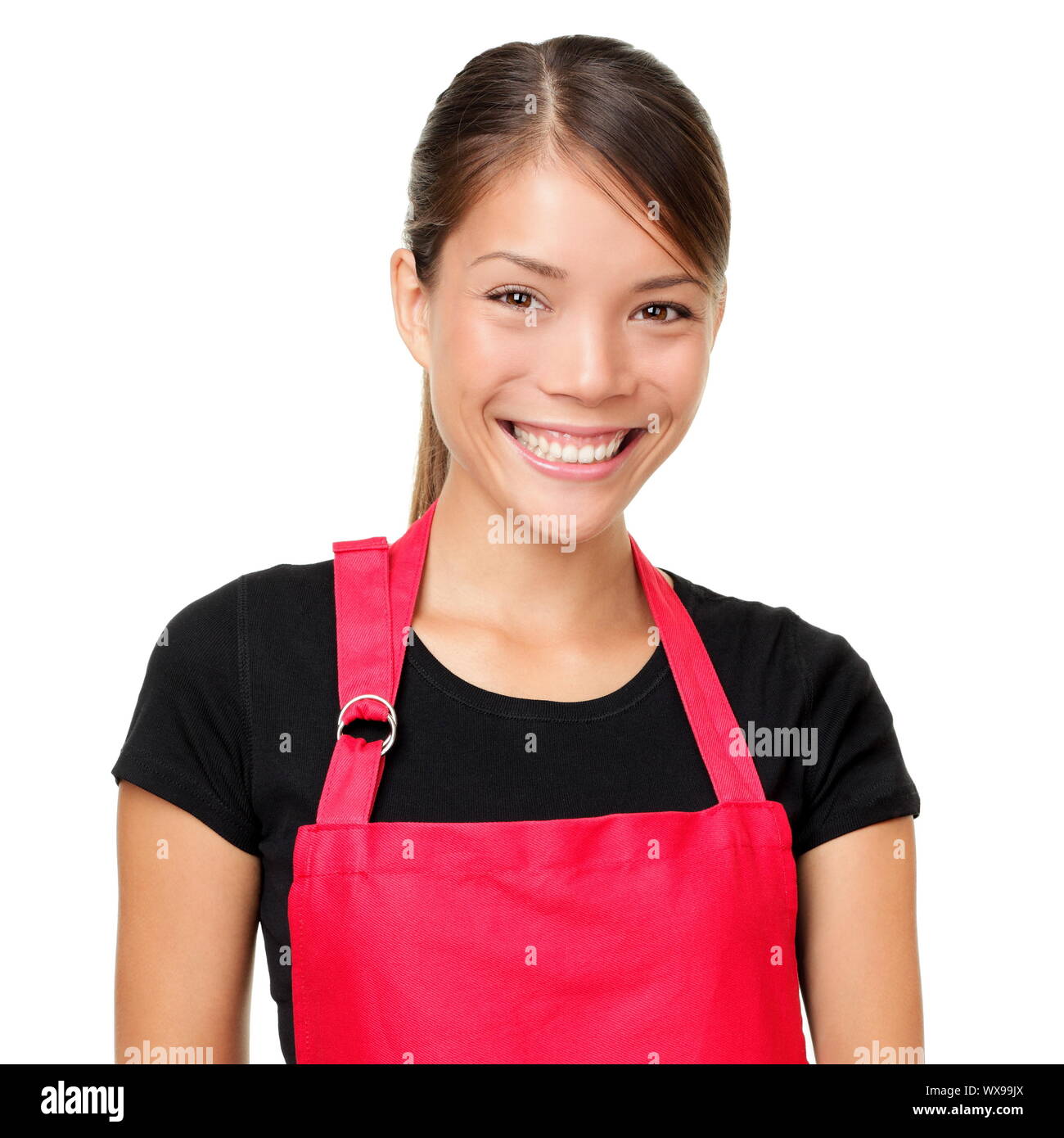 Small business owner portrait. Isolated portrait of young entrepreneur ...