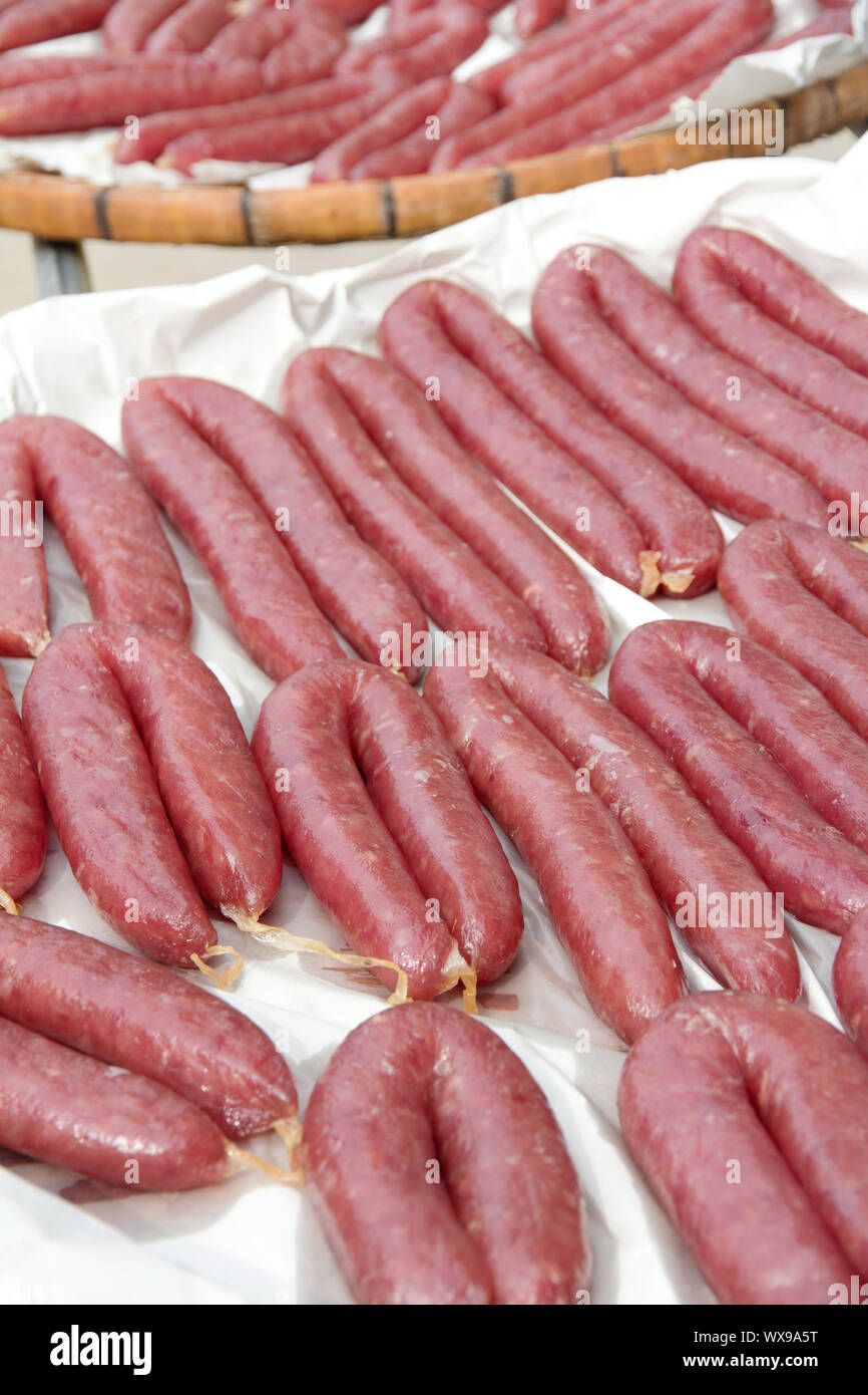 Chinese sausage hi-res stock photography and images - Alamy