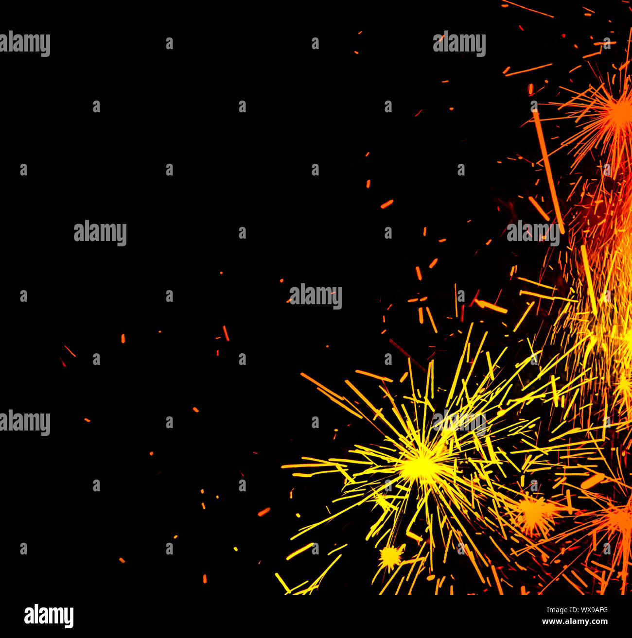 Border of fireworks hi-res stock photography and images - Alamy