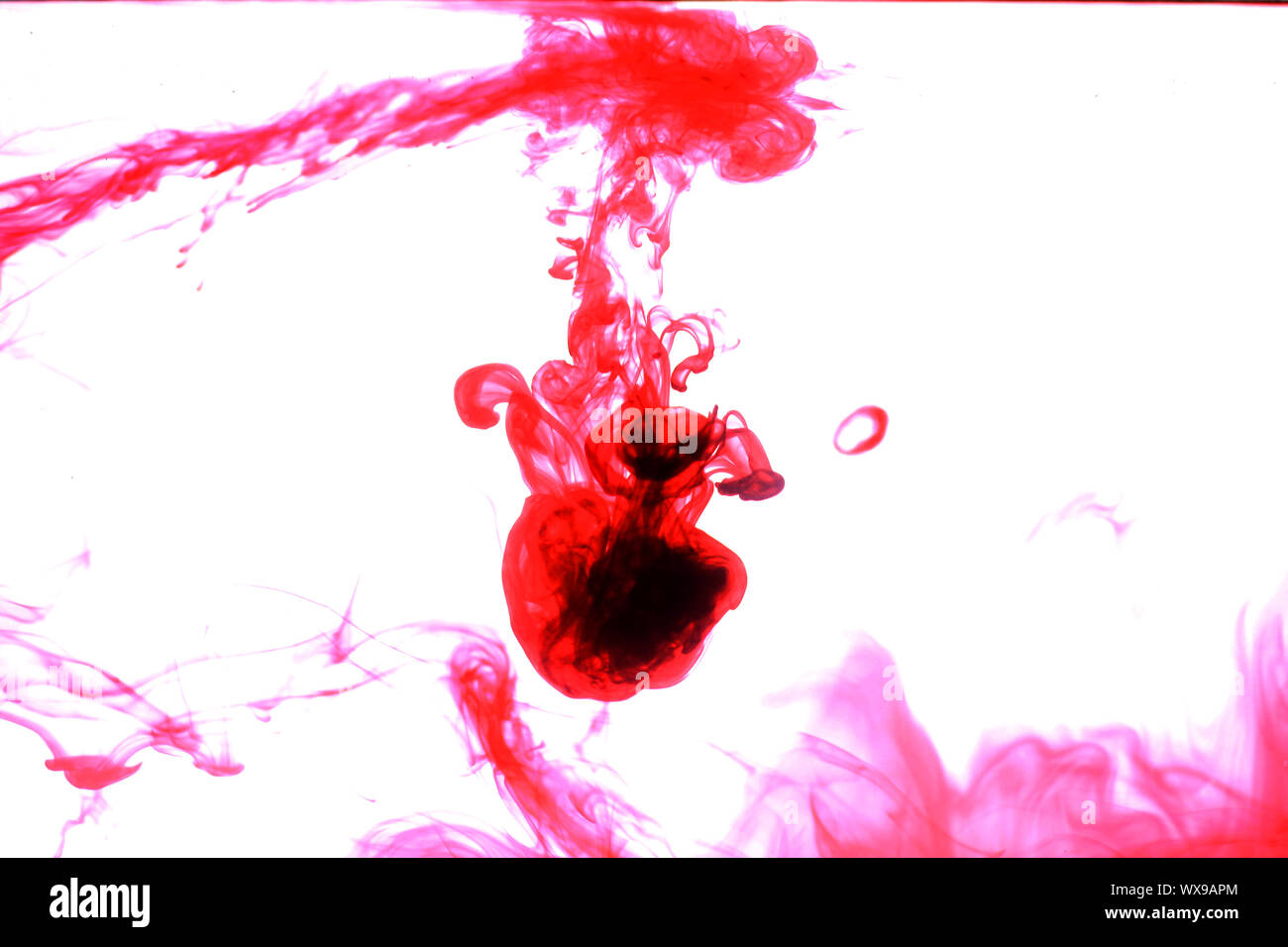 abstract ink background flow in water Stock Photo - Alamy