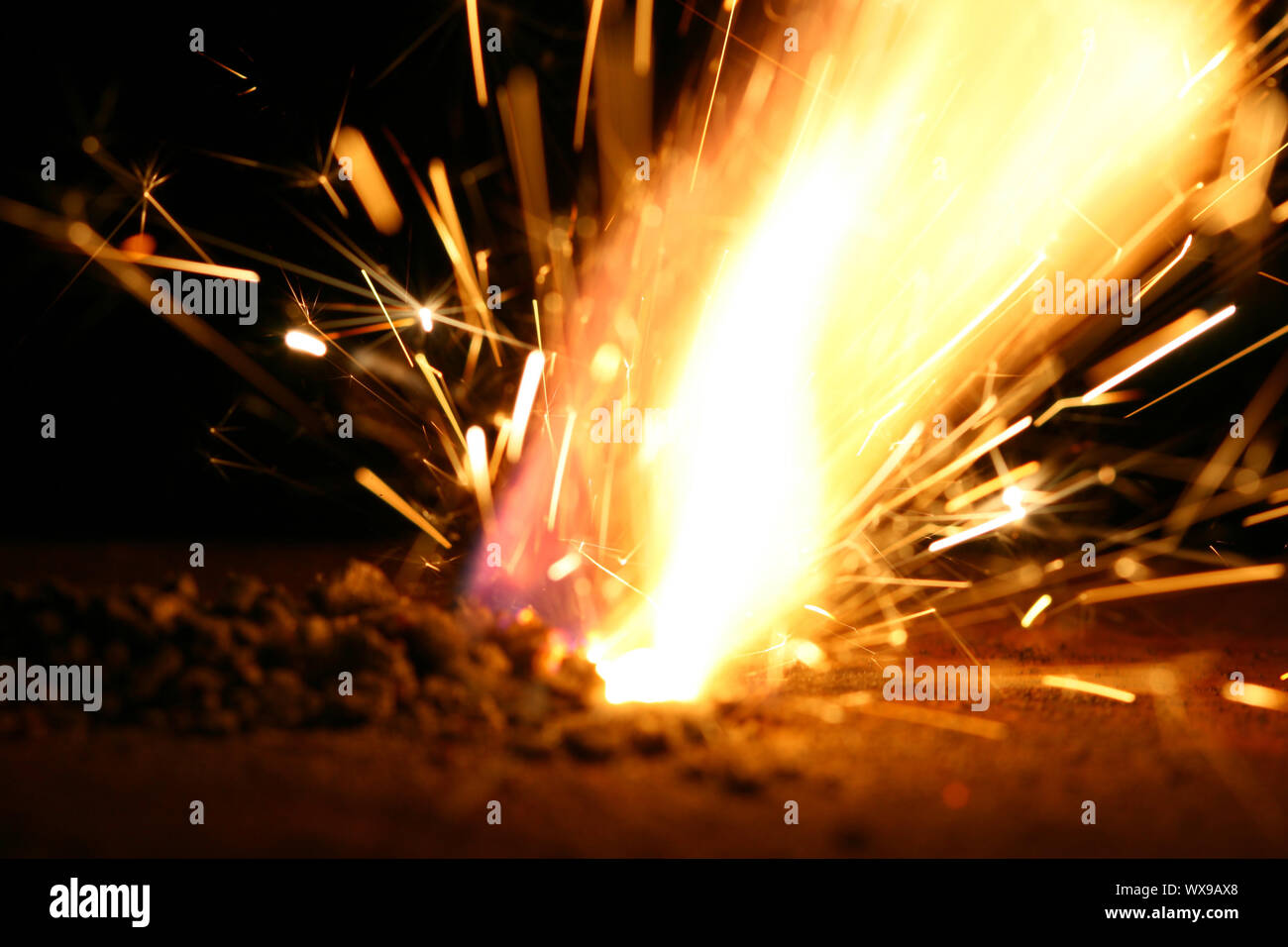 abstract spark danger flame background Stock Photo - Alamy