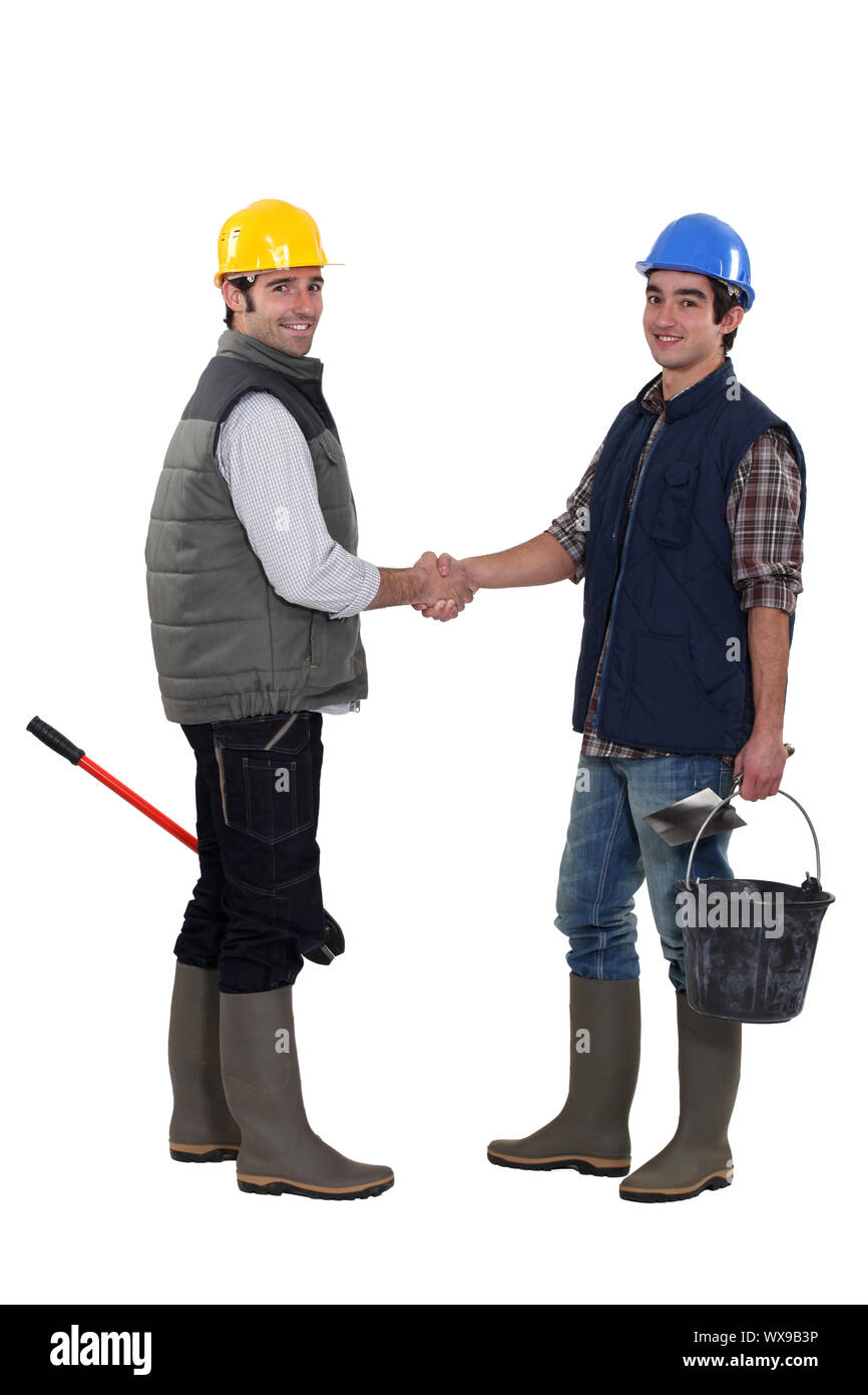 Successful laborers hi-res stock photography and images - Alamy