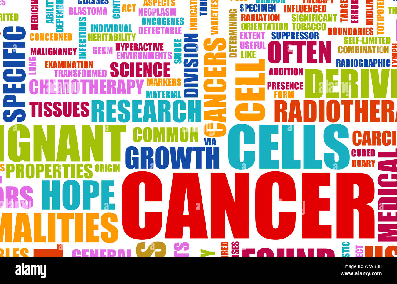Cancer Medical Illness Disease as Concept Art Stock Photo - Alamy