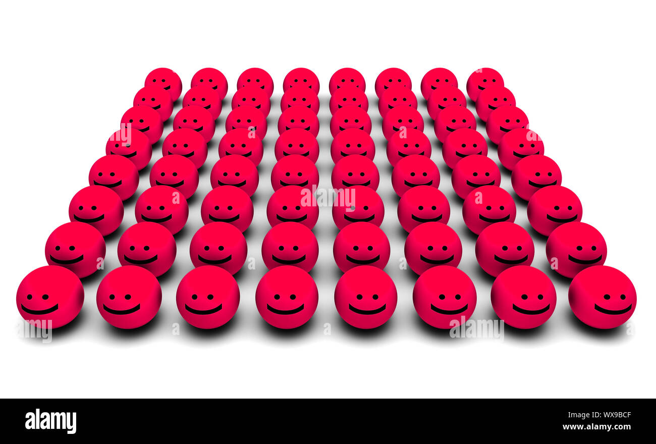 Row of faces abstract hi-res stock photography and images - Alamy