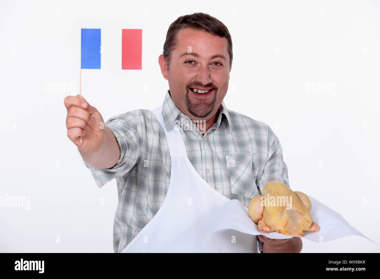 France butcher chicken hi-res stock photography and images - Alamy