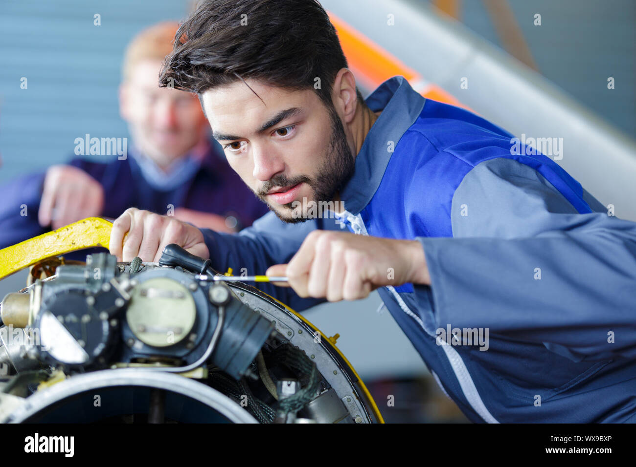 Quality control factory aeroplane hi-res stock photography and images ...