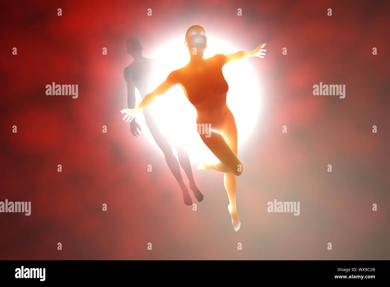 Soul leave body hi-res stock photography and images - Alamy