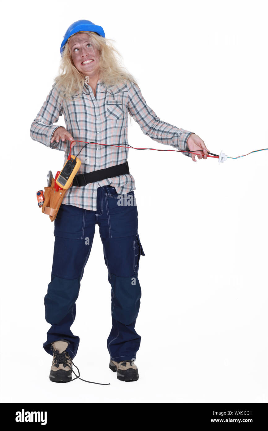 Electrocuting hi-res stock photography and images - Alamy