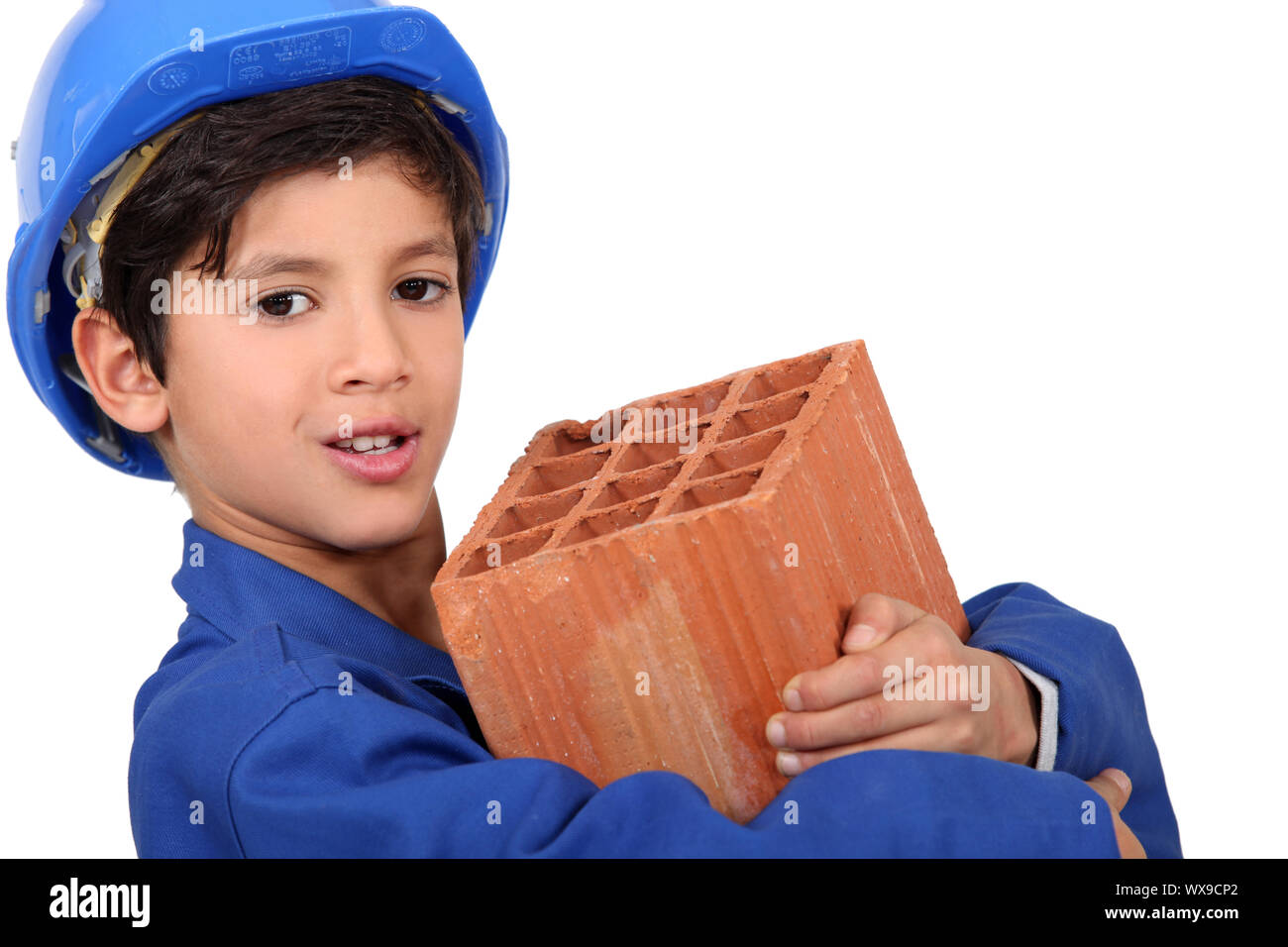 Lifting heavy weight child hi-res stock photography and images - Alamy