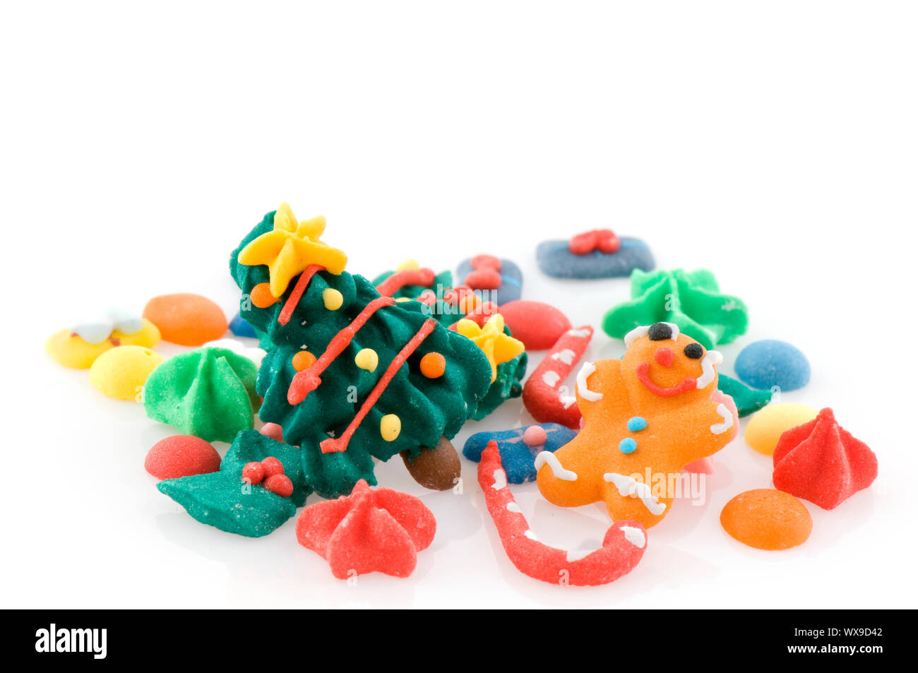 Candy cane sweets in Cut Out Stock Images & Pictures - Alamy