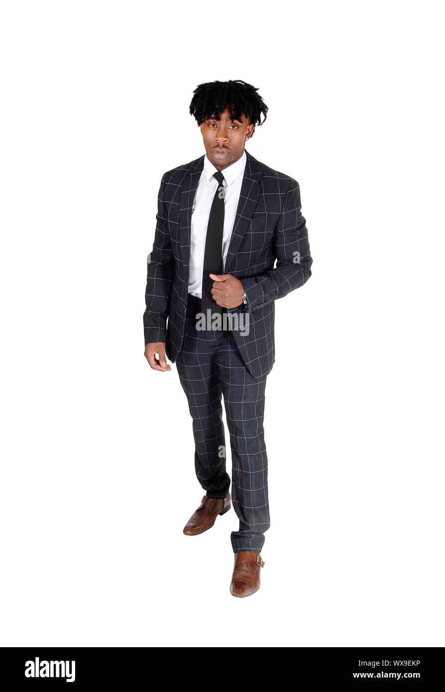 Black Man In Suit Dreads