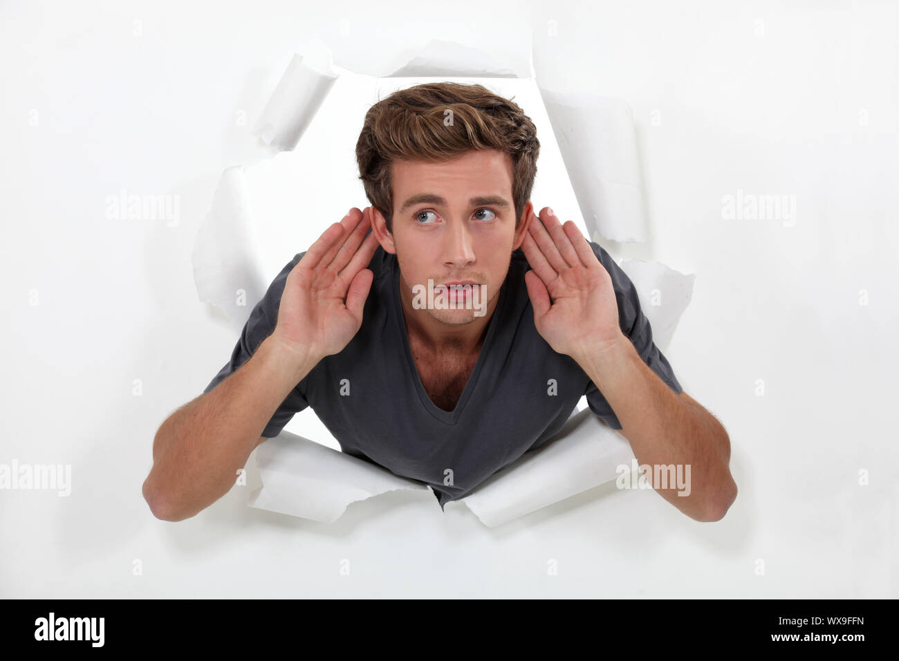 Straining arms hi-res stock photography and images - Alamy