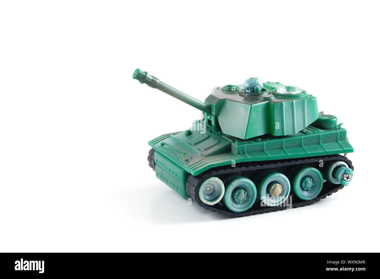 toy tank isolated on a white background Stock Photo - Alamy