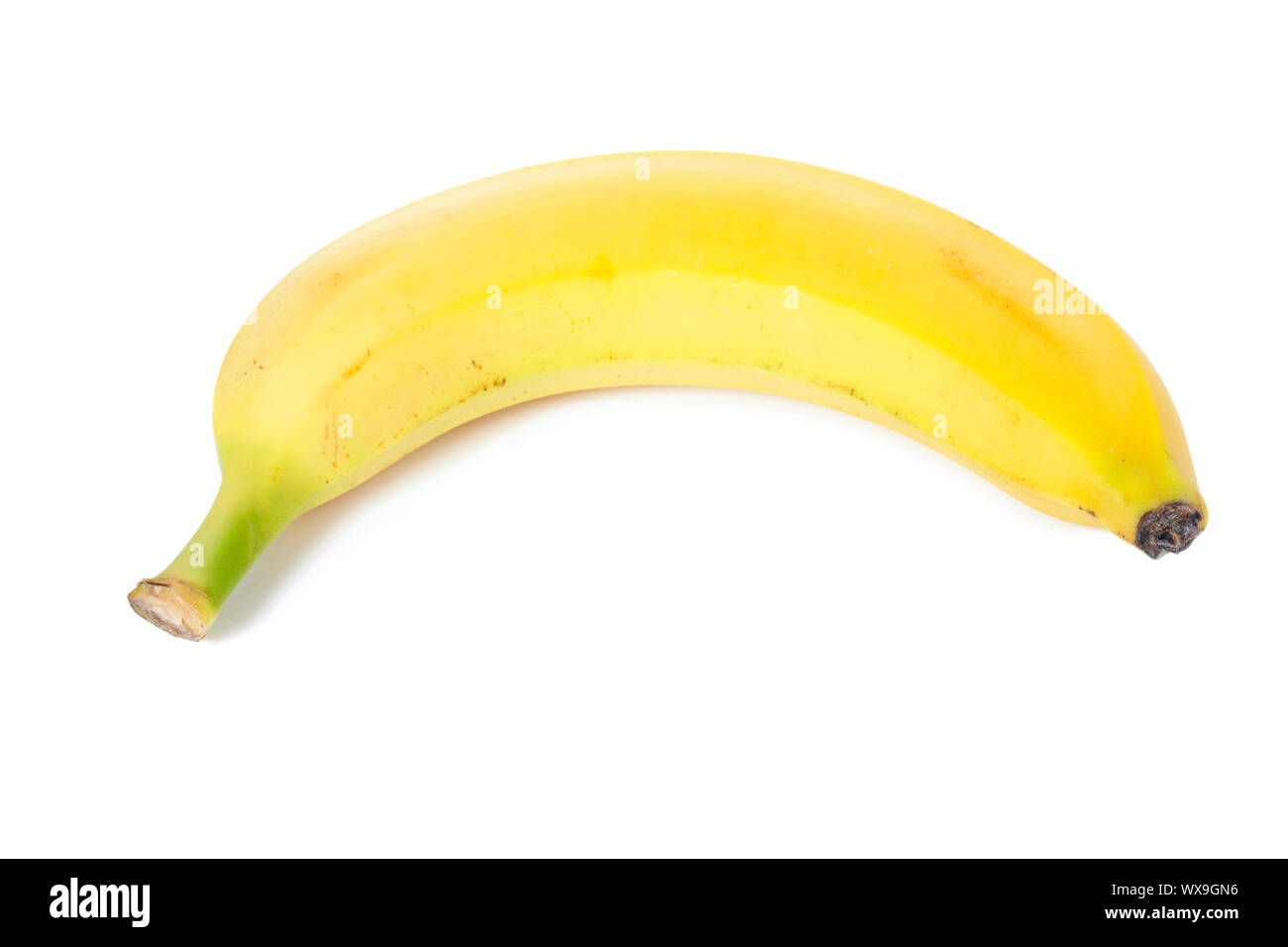 Ripe banana in a horizontal image Stock Photo - Alamy