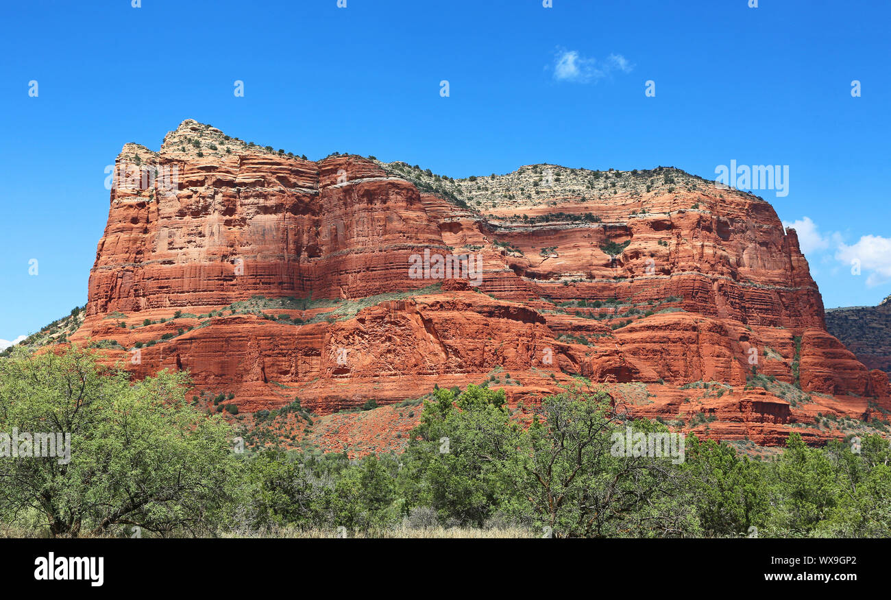 Courthouse Butte - Sedona, Arizona Stock Photo - Alamy