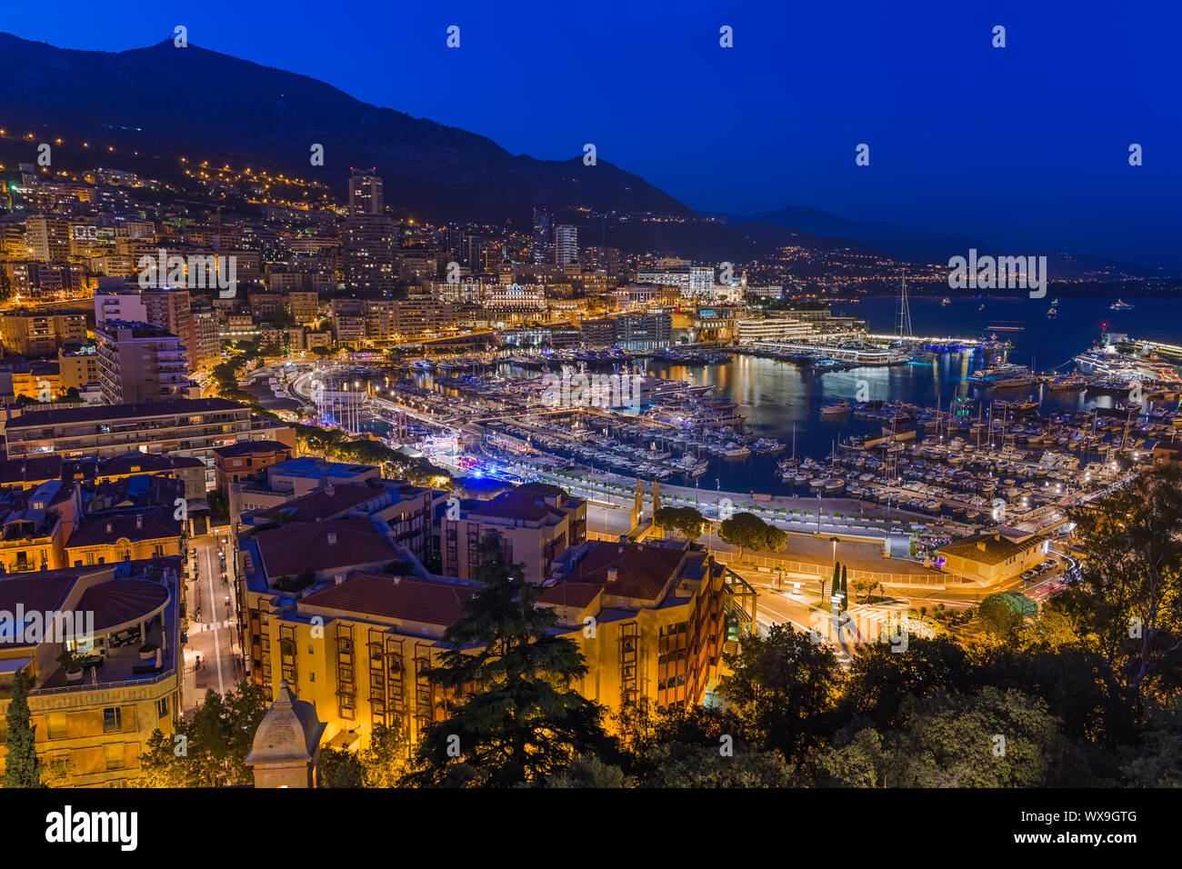 Cityscape of Monaco Stock Photo - Alamy