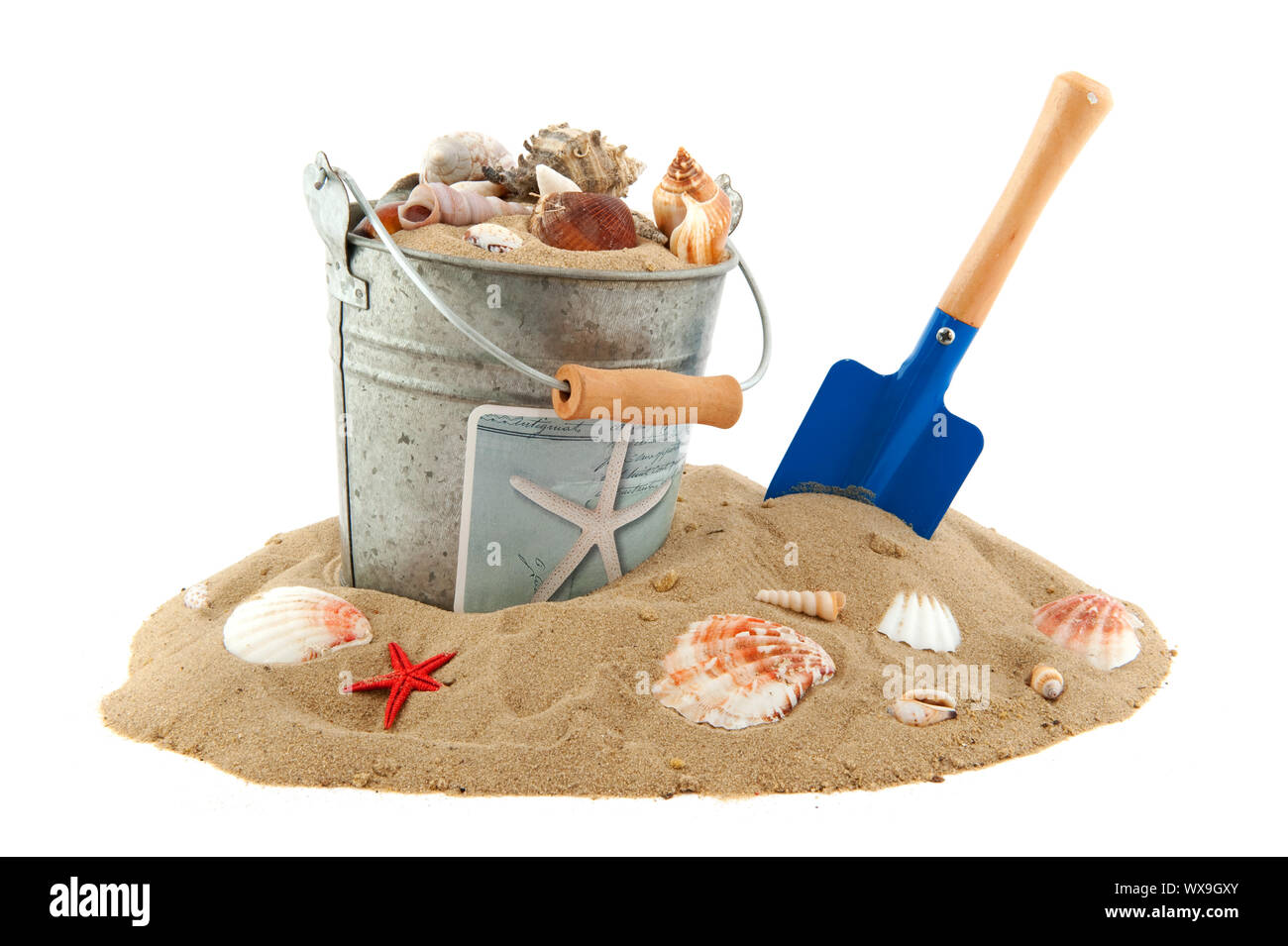 Child with shells isolated hi-res stock photography and images - Alamy