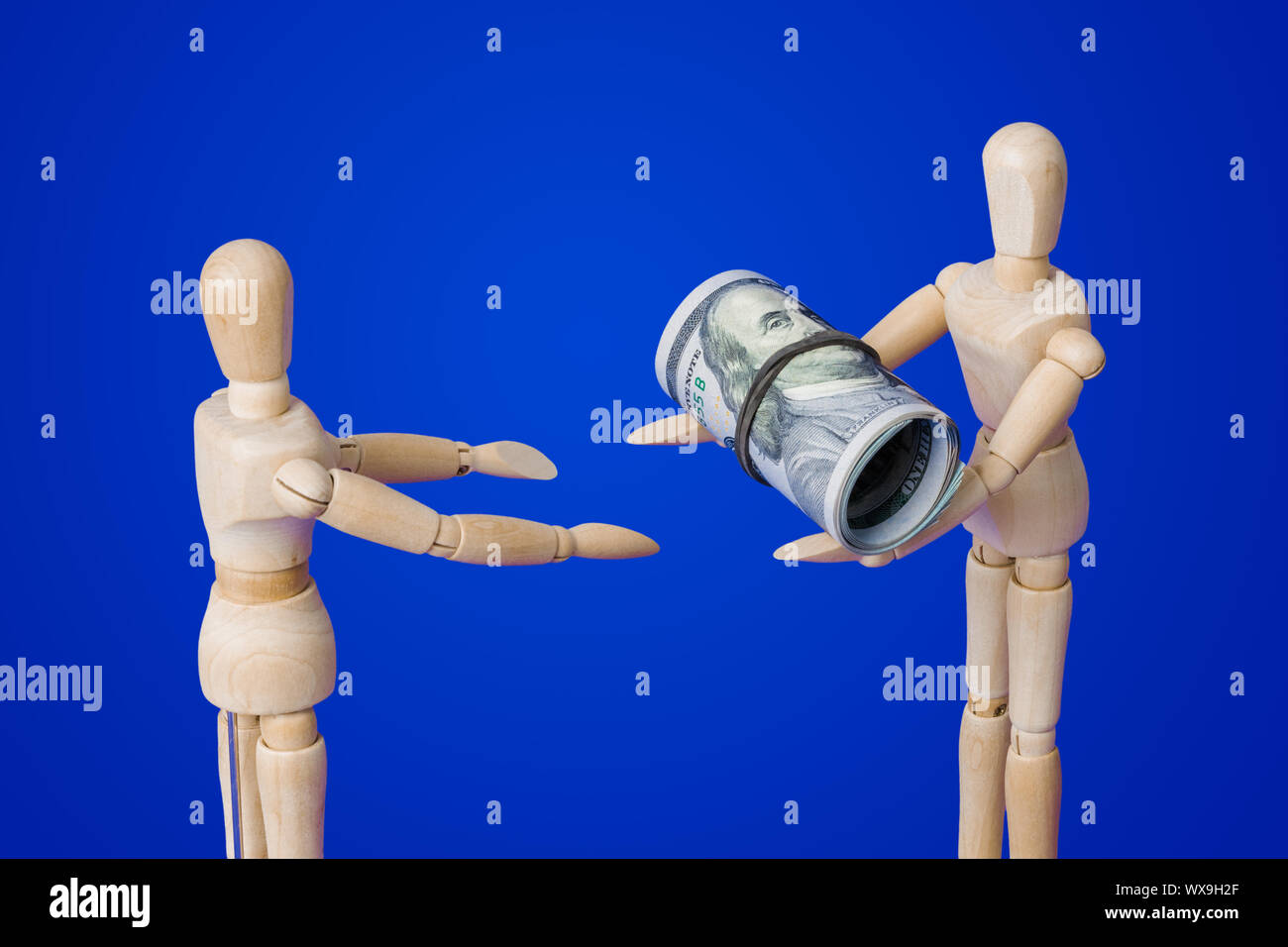 Concept money figures hi-res stock photography and images - Alamy