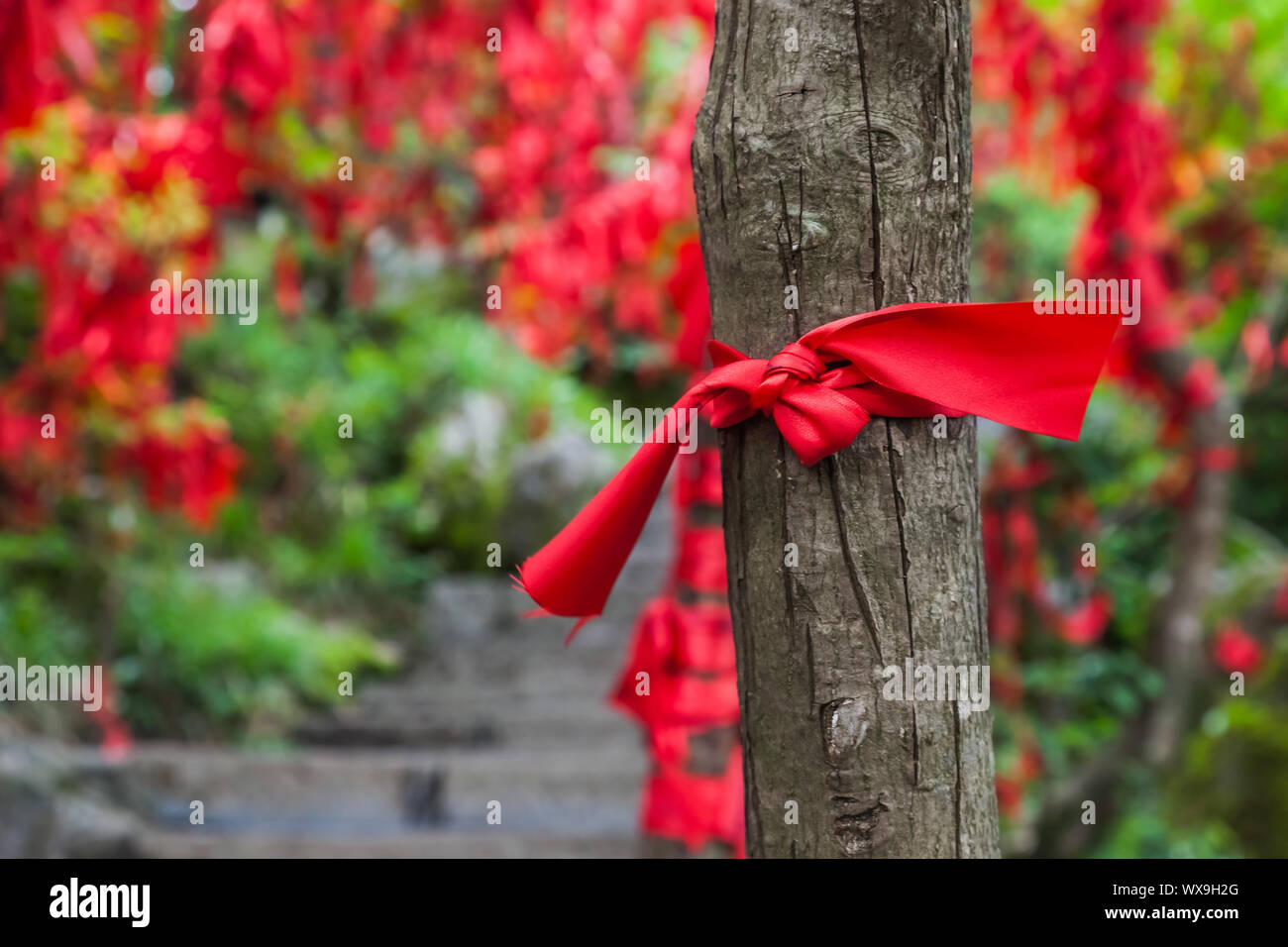 Red Ribbon Park China High Resolution Stock Photography and Images - Alamy