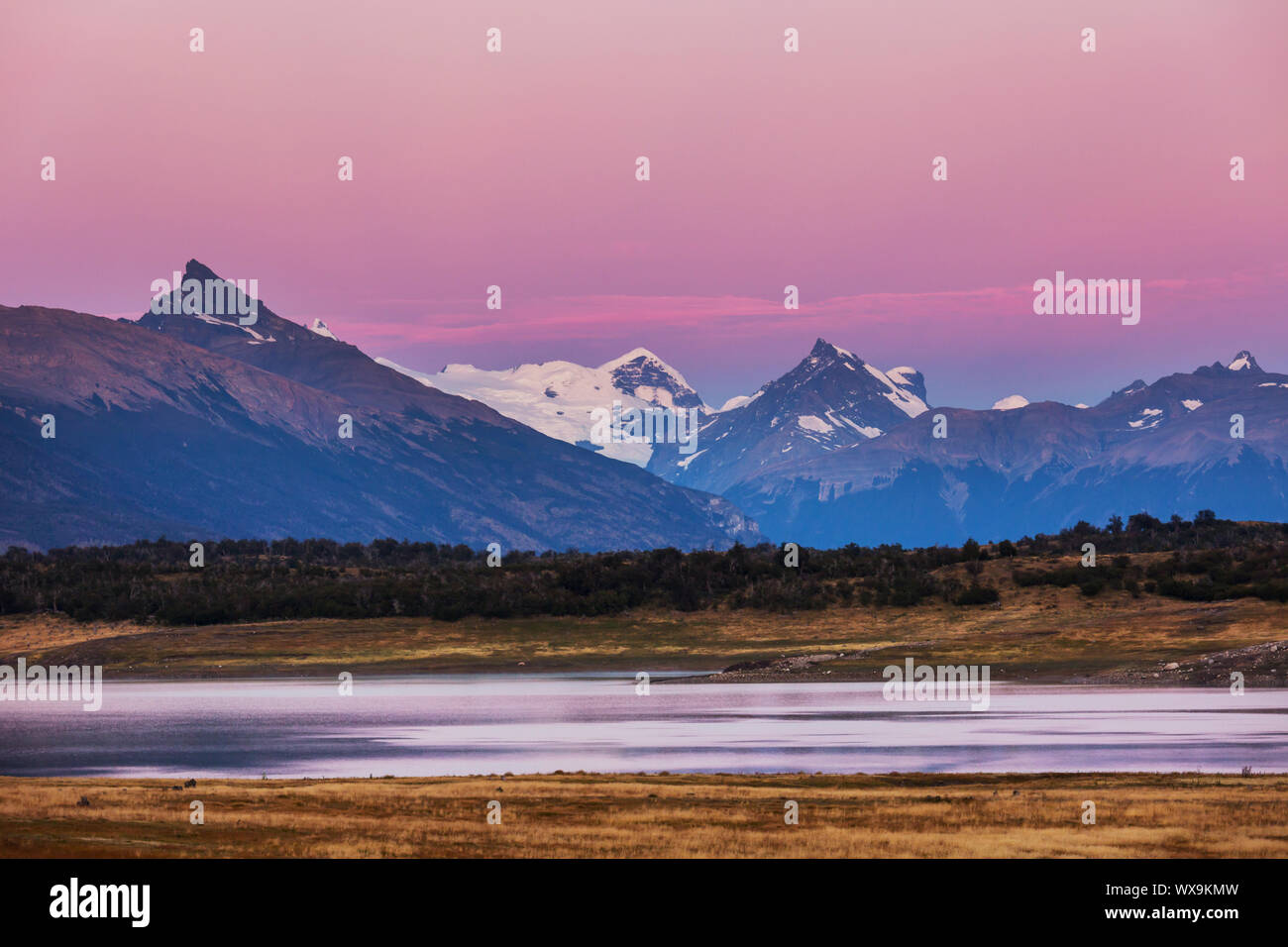 Lake in Patagonia Stock Photo - Alamy
