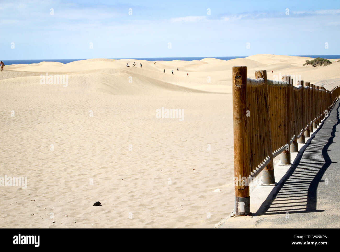 a desert with dunes and a lot of sand Stock Photo - Alamy
