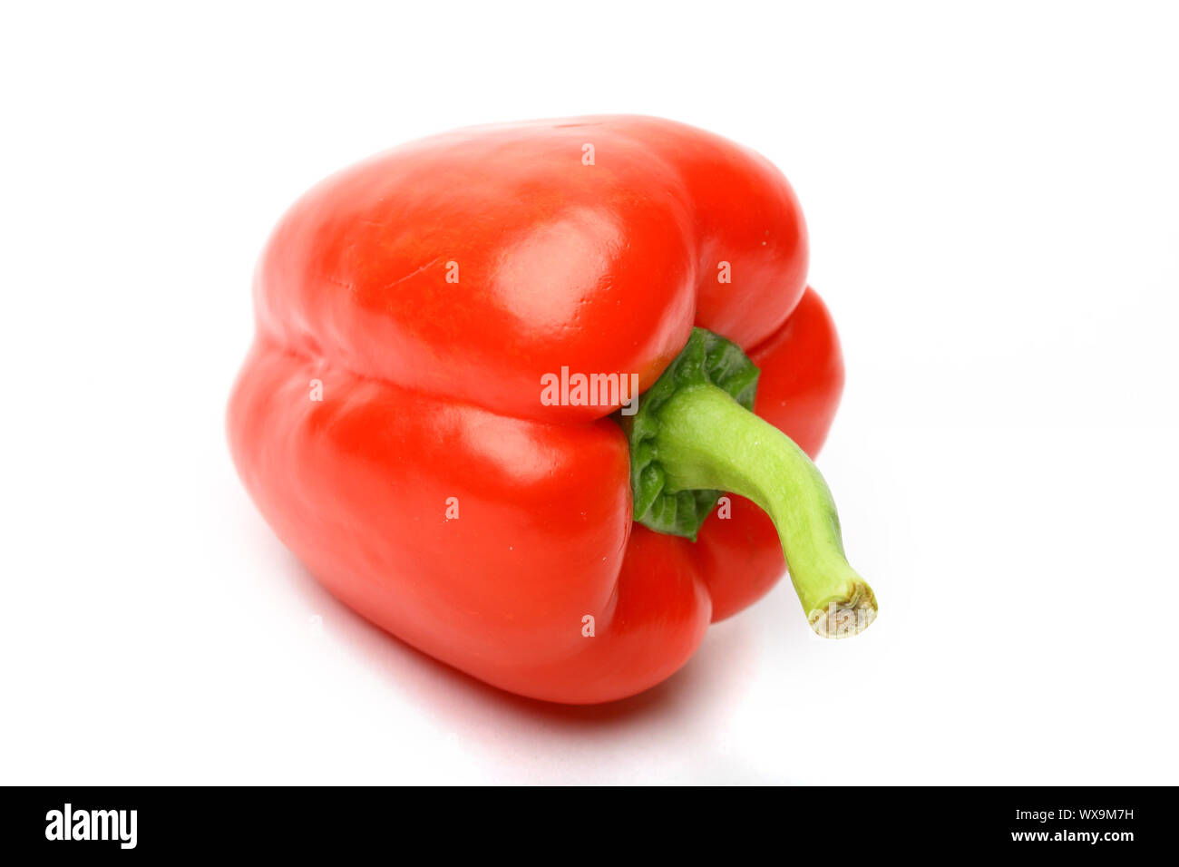 colored paprica isolated on white background Stock Photo - Alamy