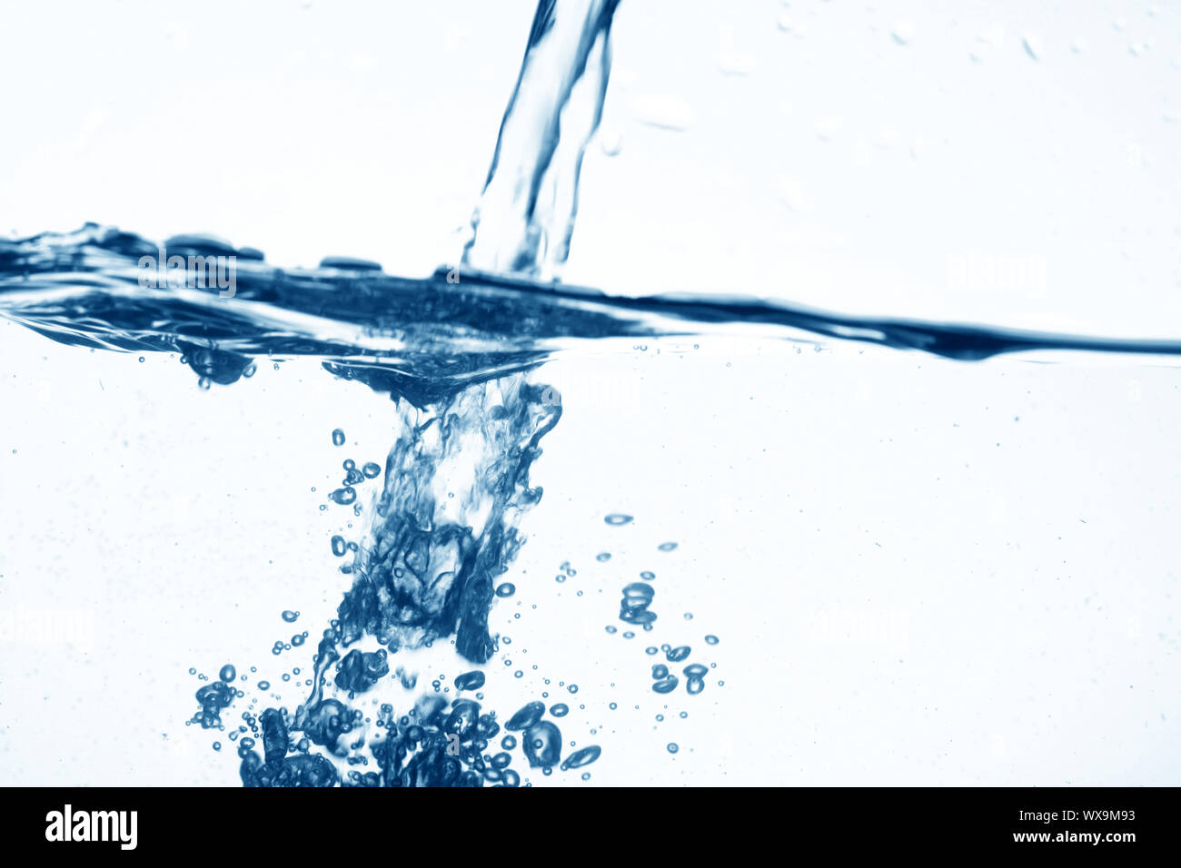water wet isolated on white backkground Stock Photo - Alamy
