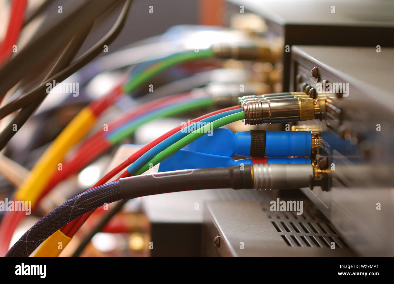 Hi-End home movie theater cables (all brand names are removed Stock ...