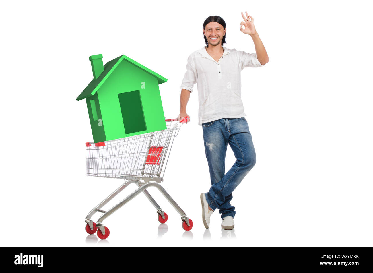 Buying selling in real Cut Out Stock Images & Pictures - Alamy