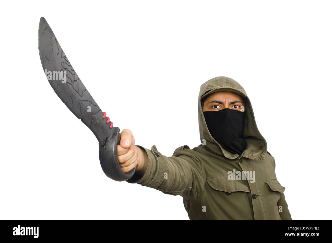 Angry criminal Cut Out Stock Images & Pictures - Alamy
