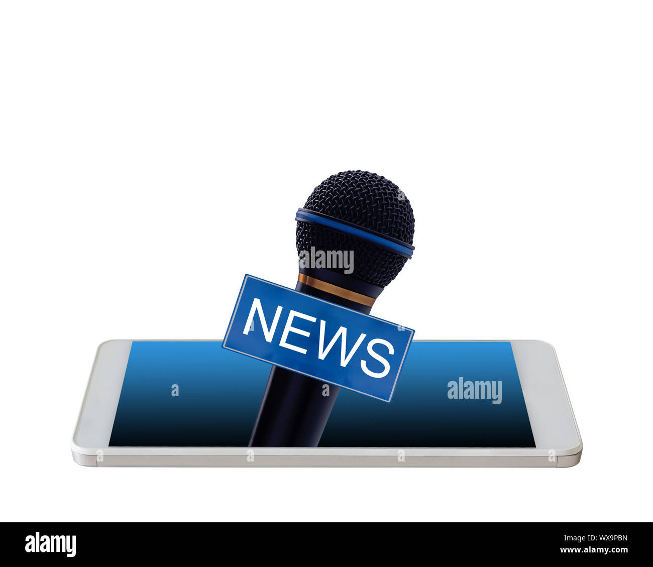 News concept breaking news microphone hi-res stock photography and ...