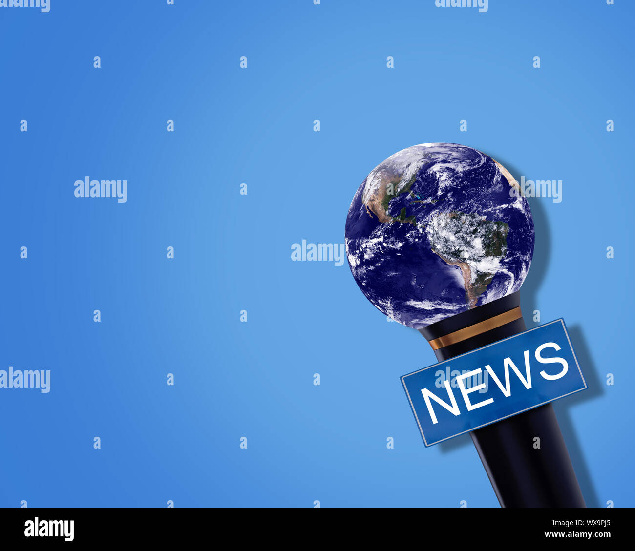 News concept breaking news microphone hi-res stock photography and ...