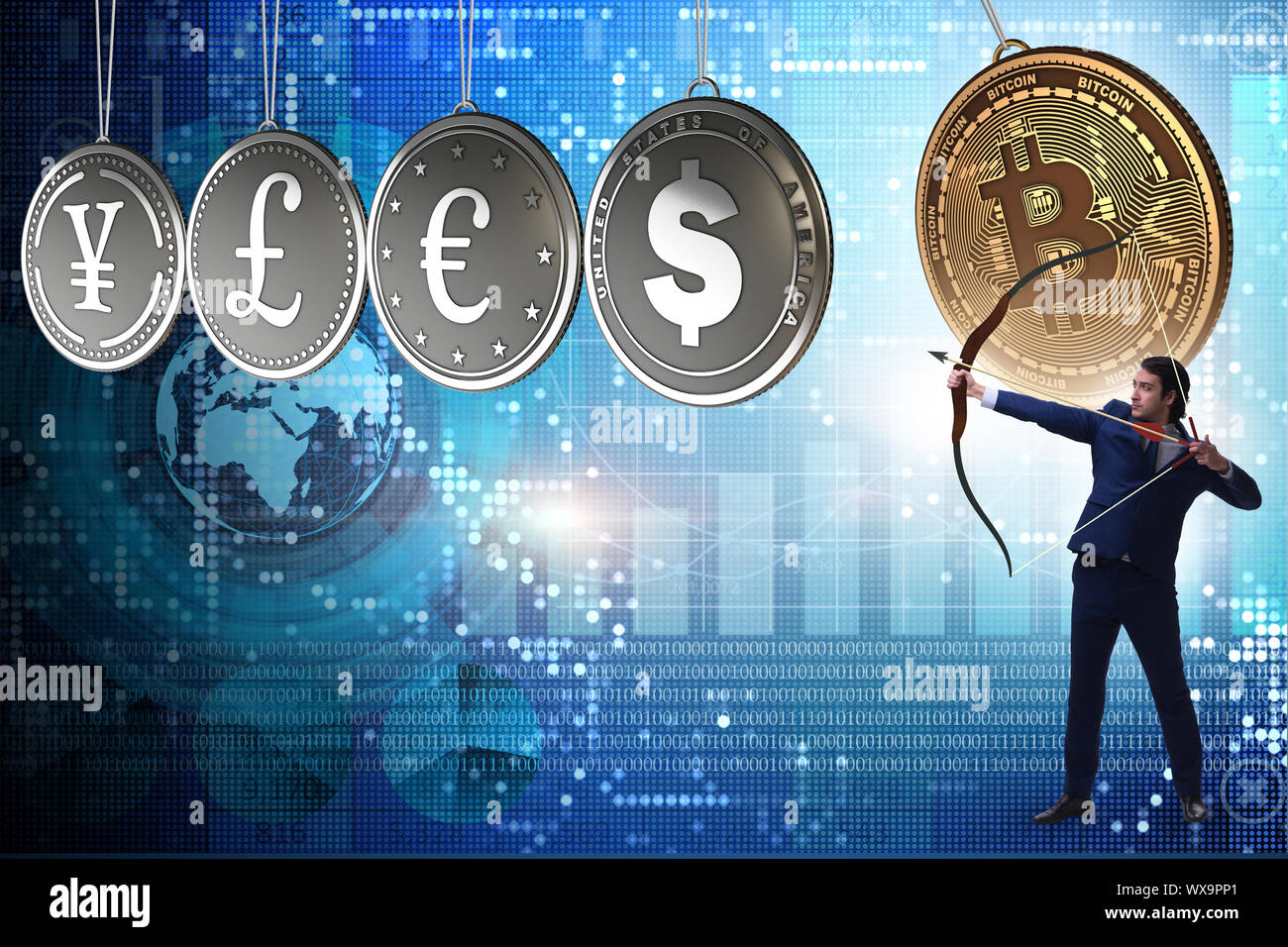 Cryptocurrency competition hi-res stock photography and images - Alamy