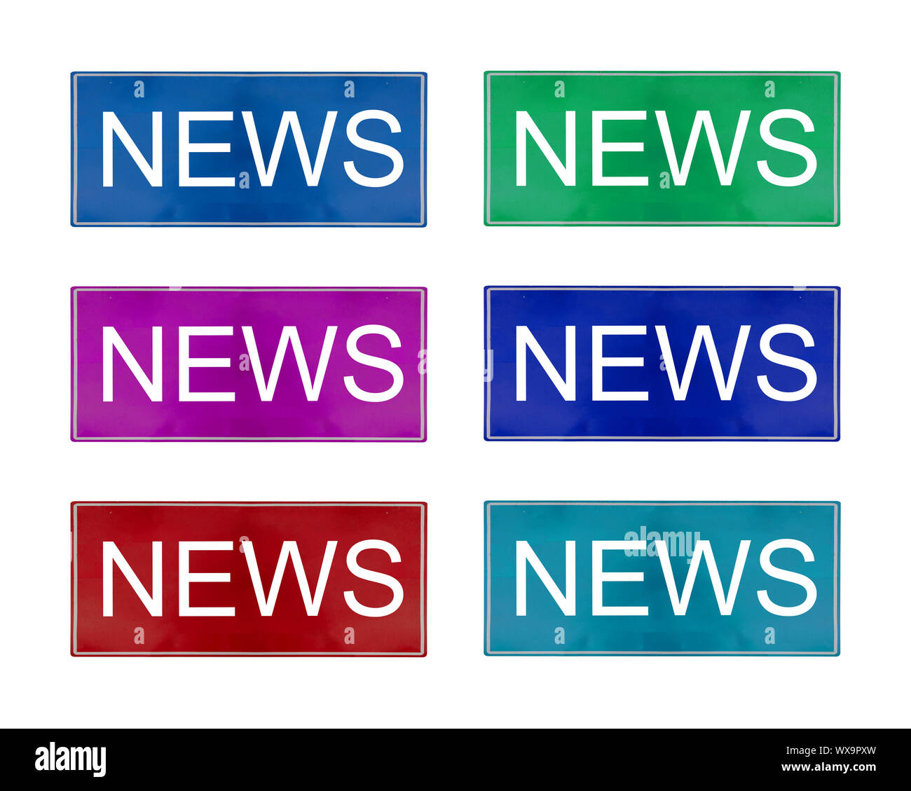Modern news backdrop Cut Out Stock Images & Pictures - Alamy