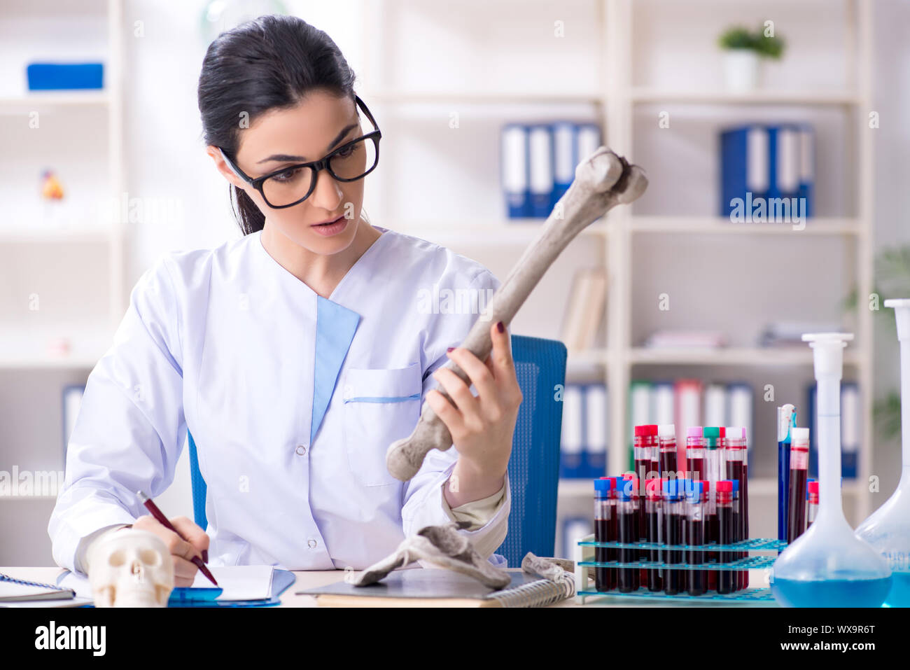 Female paleontologist working hi-res stock photography and images - Alamy