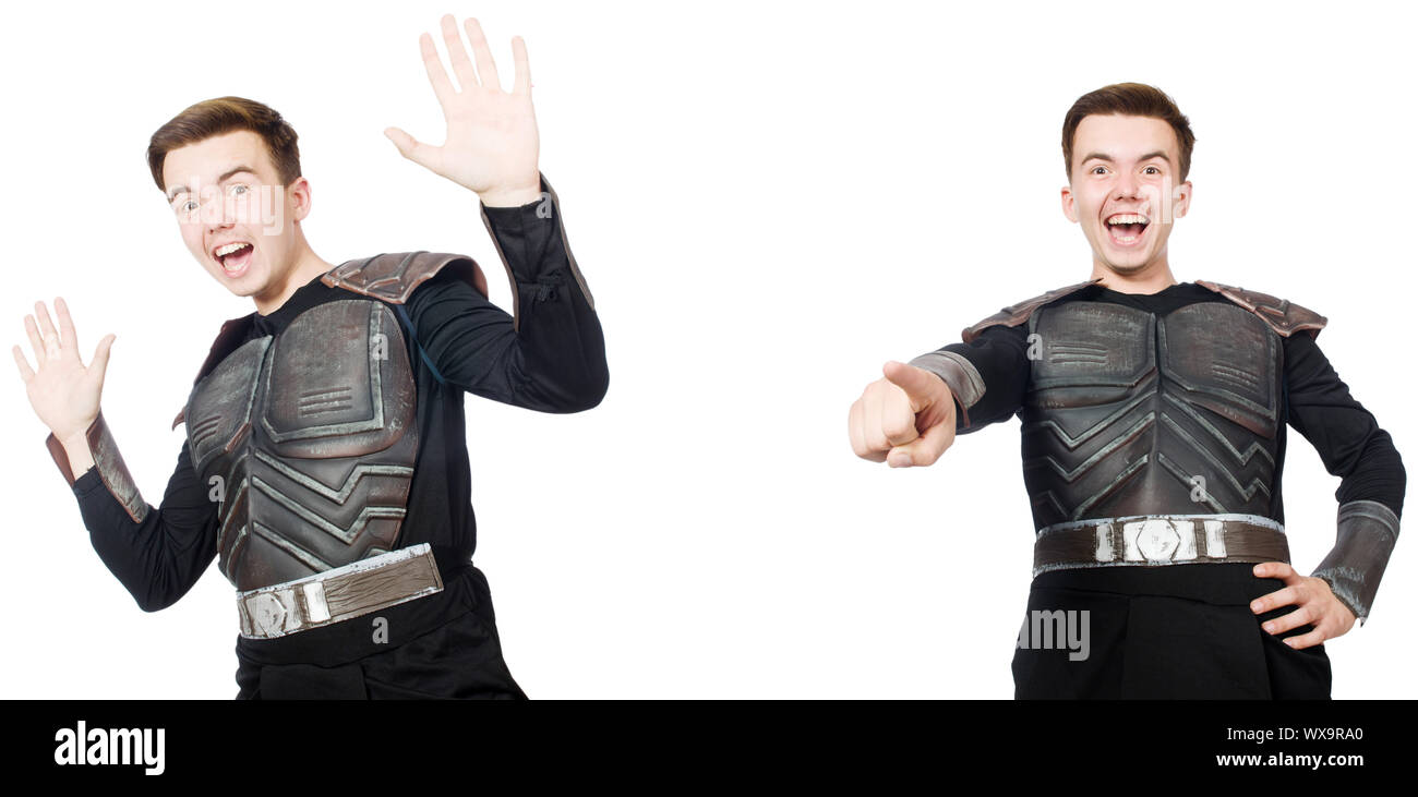 Suit of armor funny hi-res stock photography and images - Alamy