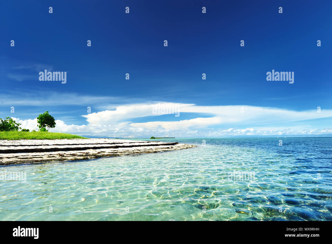 Beautiful beach at Bohol, Philippines Stock Photo - Alamy
