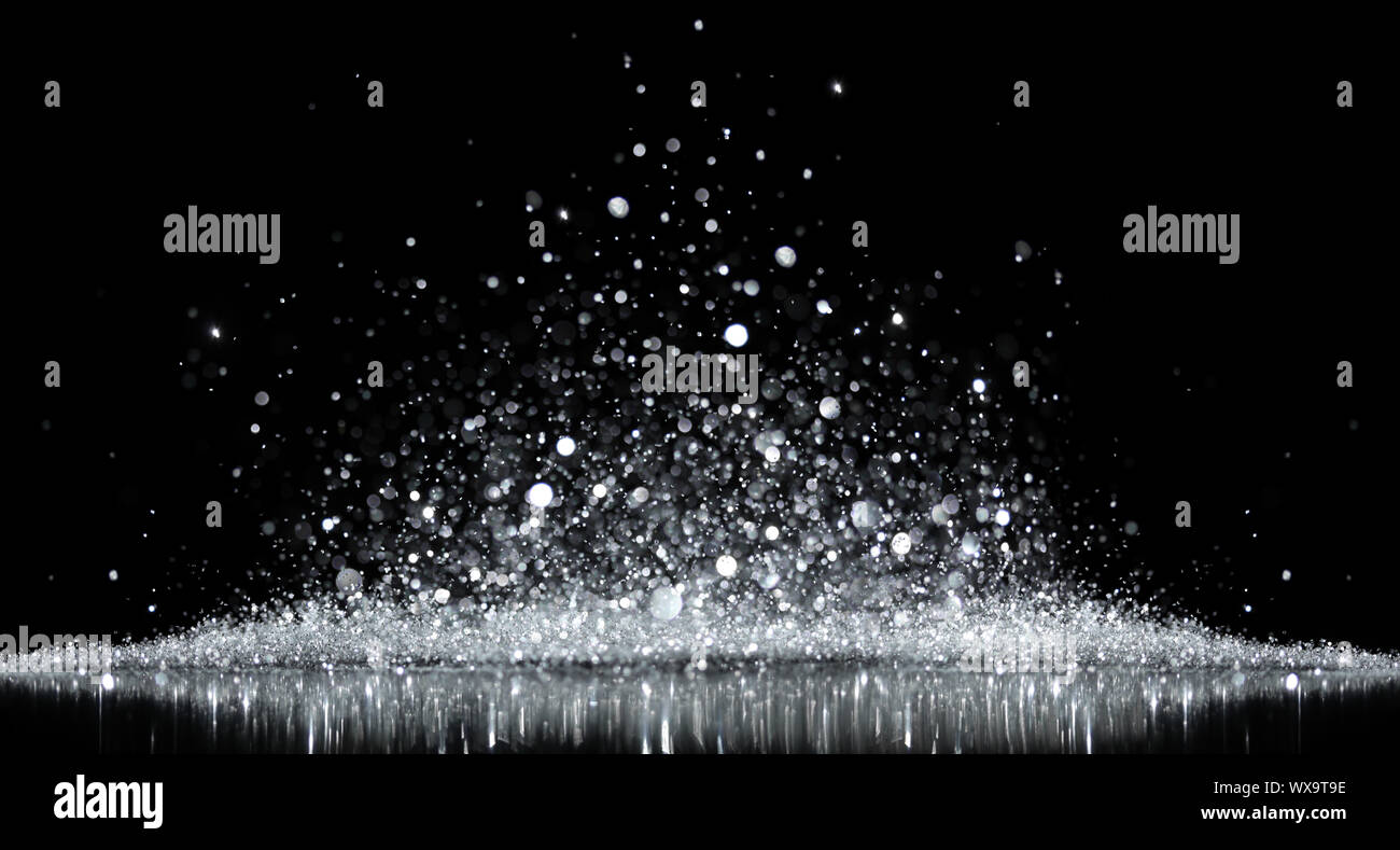 Sparkling glittering lights abstract background Stock Photo - Alamy
