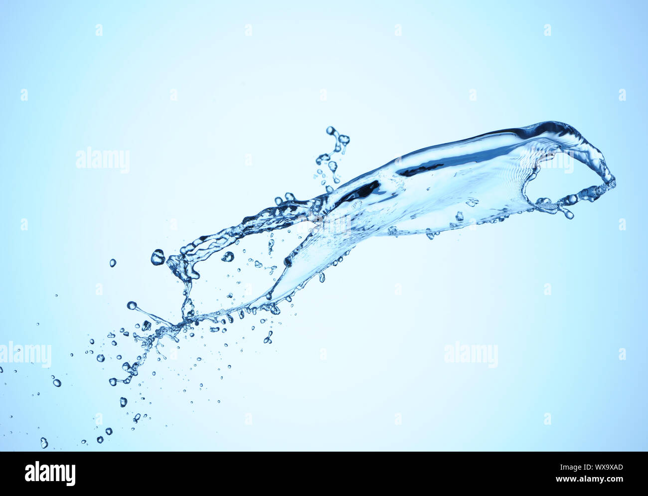 Beautiful water splash speed shot Stock Photo - Alamy