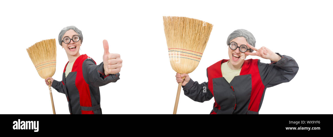 Sweeping up mess hi-res stock photography and images - Alamy