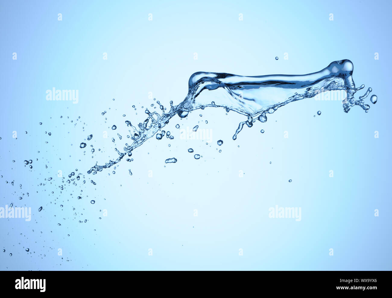 Beautiful water splash speed shot Stock Photo - Alamy