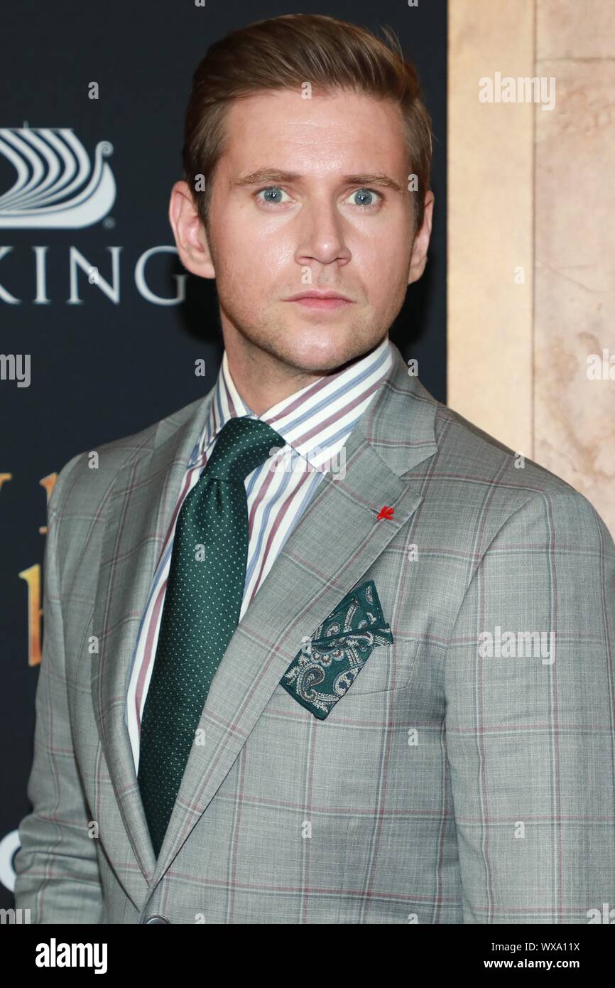 New York, NY, USA. 16th Sep, 2019. Allen Leech at arrivals for DOWNTON ...